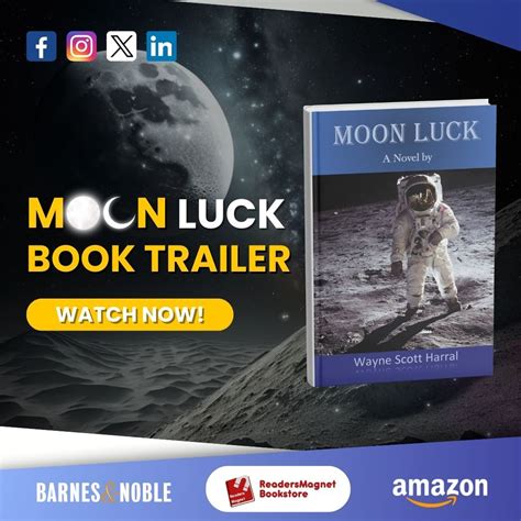 Moonluck Booktrailer Spaceadventure Lunarjourney Scottharral