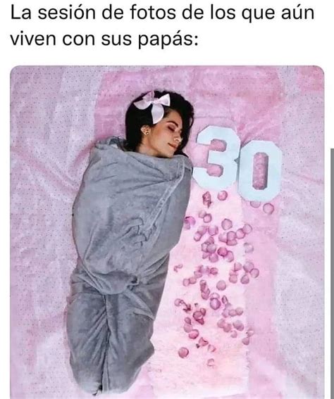 La sesión de fotos de los que aún viven con sus papás Memes