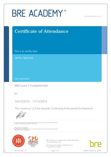 Bre Bim Level 2 Funamentals Certificate James Spencer Pdf
