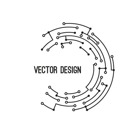 Circle Microchip Over Royalty Free Licensable Stock Illustrations Drawings Shutterstock