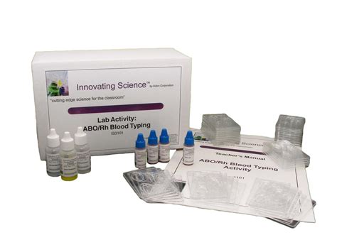 Innovating Science Aborh Blood Typing Kit