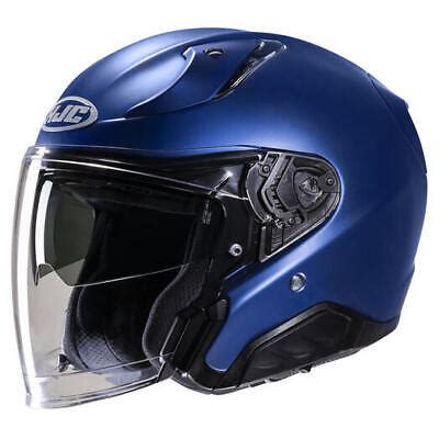 Hjc Rpha 31 Solid Open Face Helmet Xlg Semi Flat Metallic Blue Ebay