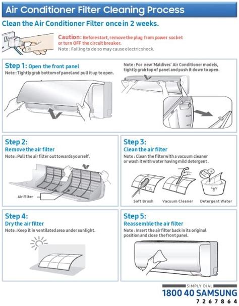 Ac Filter Cleaning Samsung Support India