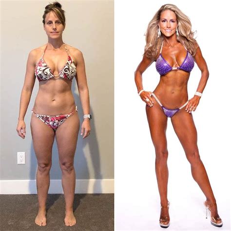 Female Fitness Models Before And After