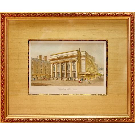 Paris ThÉÂtre Royal De LopÉra Comique Ep Xixe