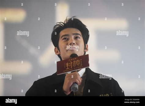 Chinese Actor And Model Yu Shi Attends An Activity In Hangzhou City East Chinas Zhejiang