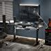 EUREKA ERGONOMIC Bureau Gaming LED 182x76cm Bureau Assis Debout