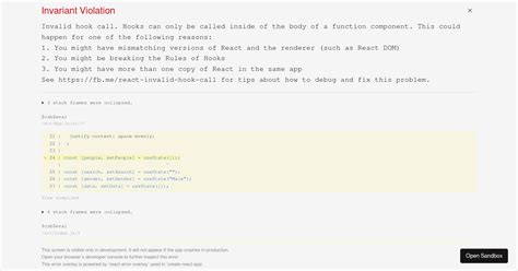 Spc React Codesandbox