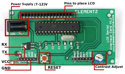 Lcd Serial Interface Board An Introduction To At Commands