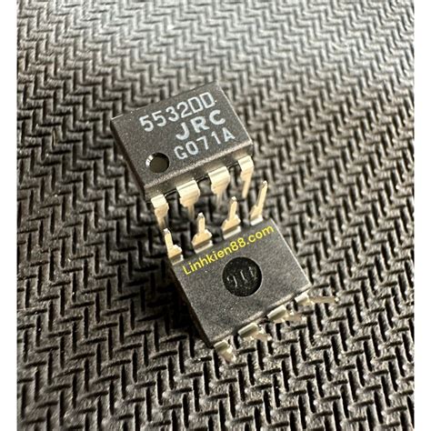 Combo 5 10pcs Jrc5532dd Ic 5532dd Jrc5532 5532 Cắm Dip 8 Mới Chính Hãng