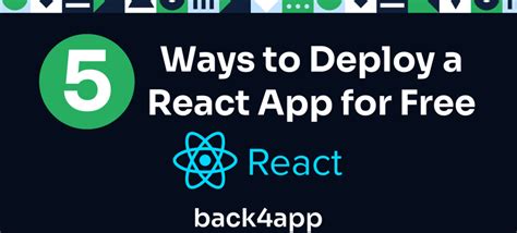 部署 React 应用程序的 5 种免费方法 哪一种最适合您? 部署 React 应用程序的 5 种免费方法 哪一种最适合您?