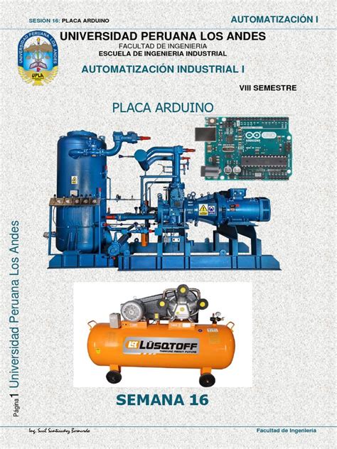 Semana16 Placa Arduino Pdf Arduino Placa De Circuito Impreso