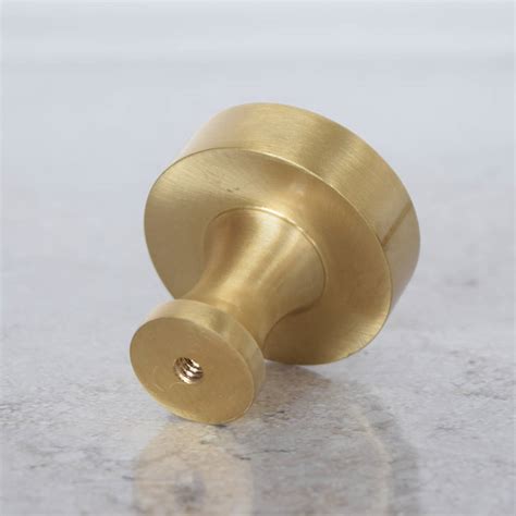 Modern Brass Gold Cupboard Door Knobs By Pushka Home