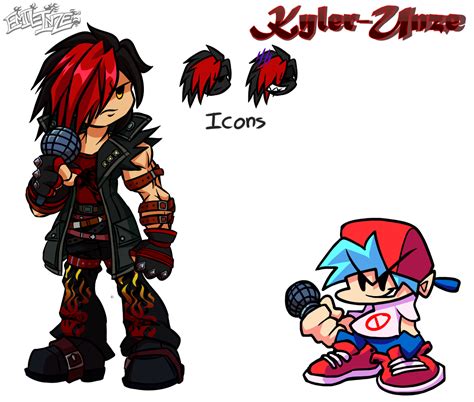 Kyler In Fnf Style By Emil Inze On Newgrounds