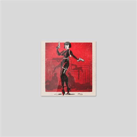 Dangerous An Art Print By Pd And The Pinups Inprnt