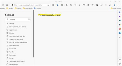 Edge Bar Unavailable Microsoft Community Hub
