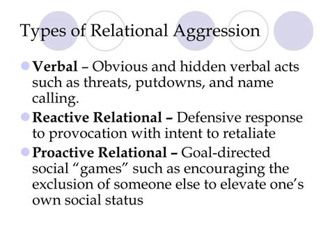 Ppt Relational Aggression Powerpoint Presentation Free Download Id 4657567