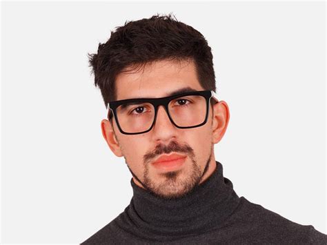 Turville 1 Thick Black Rim Glasses Specscart®