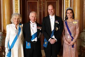 Queen Camilla Wears Tiara For Buckingham Palace Diplomatic Reception