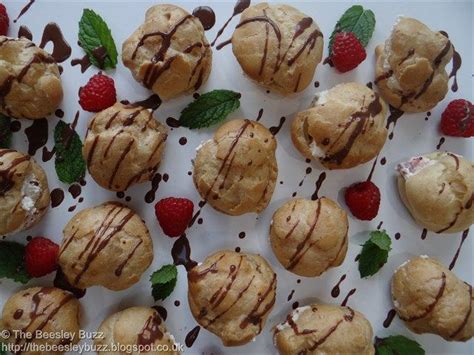 Choux Pastry Raspberry Profiteroles For Gbbo Week 8 Homemade Recipes