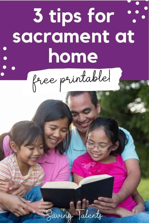 3 Tips For A Successful Lds Sacrament Prayer Meeting At Home Free