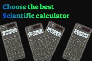 Best Scientific Calculators For Engineering Research Base