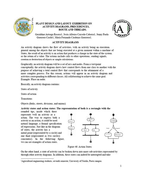 Plant Design Activity And Precedence Diagrams Pdf