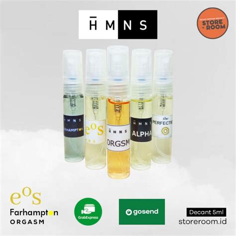 Jual HMNS DECANT Perfume O ORGSM EOS ALPHA FARHAMPTON PERFECTION