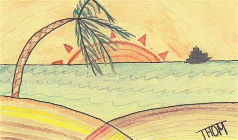 Beach Zentangle By Thomashir On Deviantart