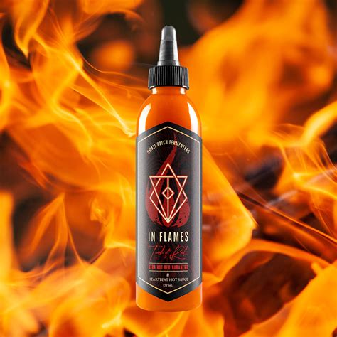 The New In Flames Touch Of Red Hot Sauce Brings The Fiery Flavor And