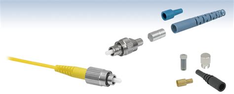FC PC Fiber Connectors Single Mode And Polarization Maintaining