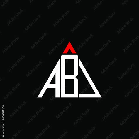 Abj Letter Logo Creative Design Abj Unique Design Stock Vector Adobe