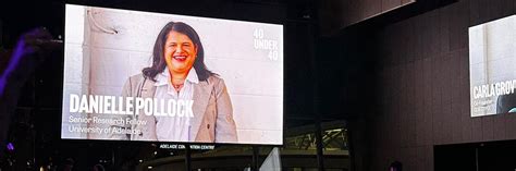 Dr Danielle Pollock Recognised In 40 Under 40 Awards Health Evidence