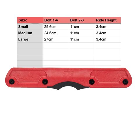 Ground Control Featherlite Flt4 Frames Red Flt4 Loco Skates