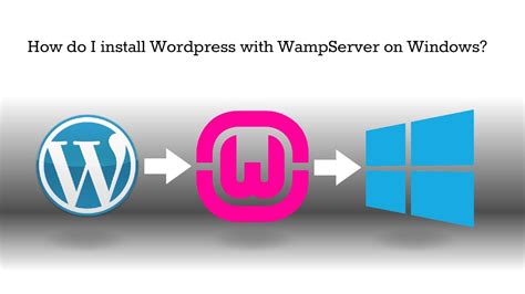 How To Install Wordpress Using Wampserver On A PC YouTube