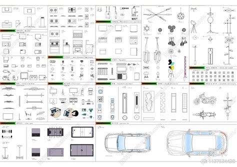 常用家具施工图下载【id 1137534420】 知末案例馆