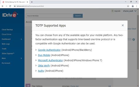 How To Access Upload Sync Files Via Idrive Web Interface