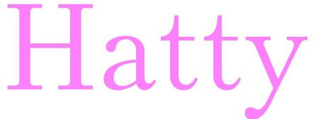 Hatty Name For Girls Meaning Popularity And Origin