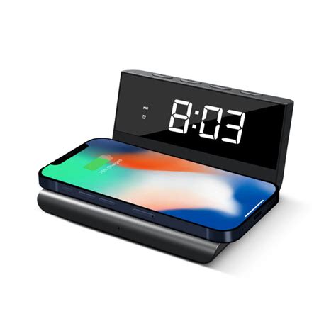 Brookstone 10w Wireless Charging Digital Alarm Clock Gabba Goods