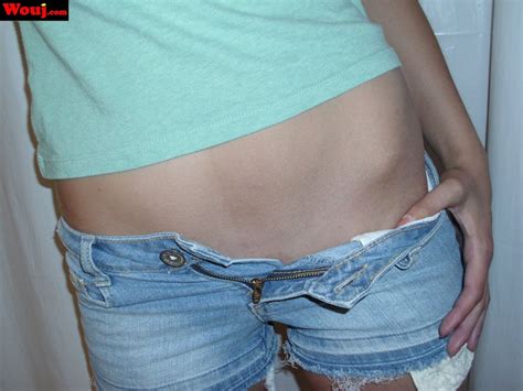 Hot Blonde Amateur With Tight Ass And Ripped Demin Shorts Teasing 15 Photos