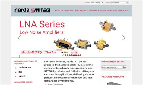 Narda Miteq Electric Switch