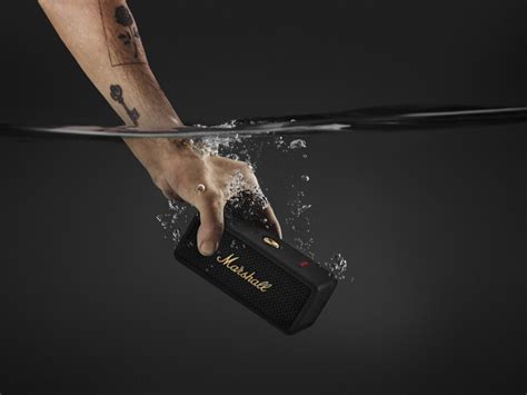 Marshall Emberton Iii Dust And Waterproof Portable Speaker Black And