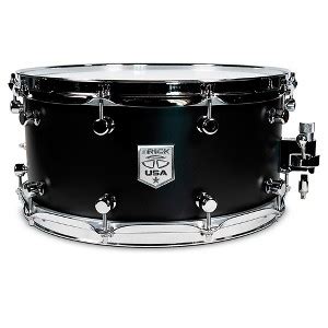 Trick Drums Titanium Snare Drum 14 X 65 In Flat Black Target