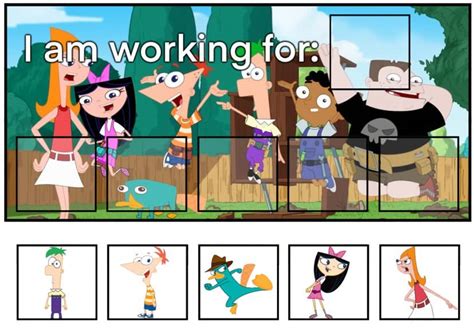 Phineas And Ferb Token Board By Token Boards And Beyond Tpt
