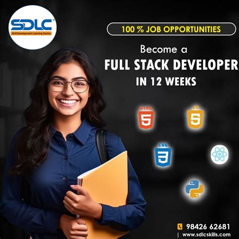 Sdlc Skill Development Learning Centre On Linkedin 🚀 Join Our Full Stack Developer Bootcamp