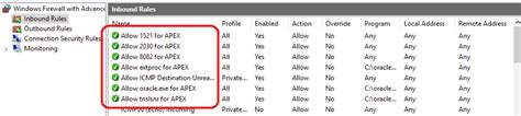 How To Configure Firewall To Run APEX Oracle Forums