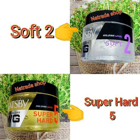 Gatsby แกสบี้ วอเตอร์ กลอส ซุปเปอร์ฮาร์ด ซอฟท์ ขนาด300g มี2สูตรให้
