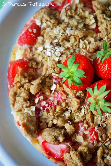 Strawberry Cheesecake Crumble Gastbeitrag Von Patces Patisserie