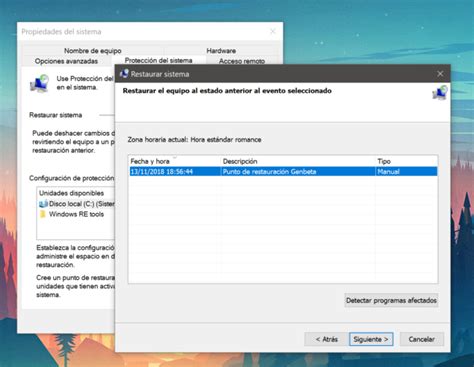 C Mo Crear Punto De Restauraci N En Windows