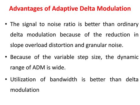 Delta Modulation And Adaptive Delta M Pptx